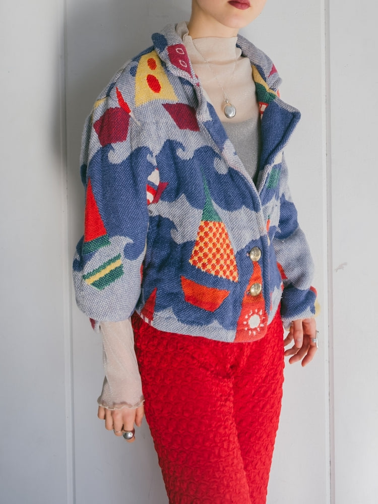 Geometric Pattern Goblins Jacket – MARTE